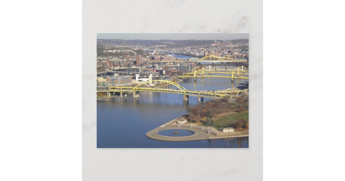 Three Rivers | Pittsburgh, PA Postcard | Zazzle