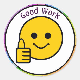 Good Work Stickers & Labels | Zazzle UK
