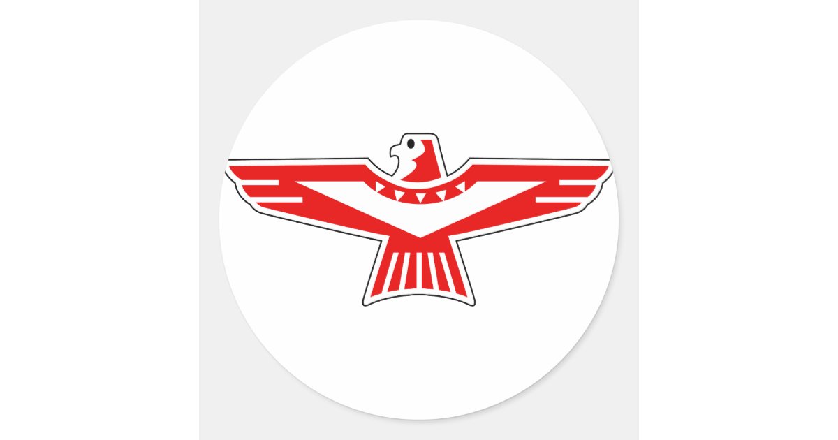 Thunderbird Classic Round Sticker | Zazzle