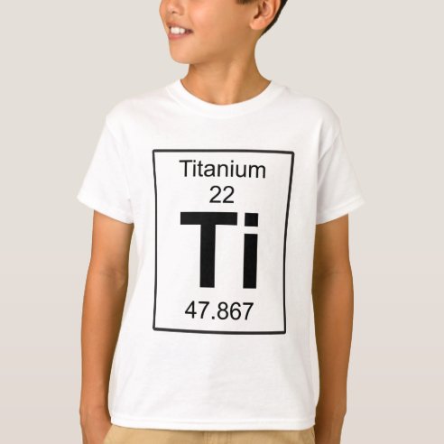 Titanium T-Shirts & Shirt Designs | Zazzle UK