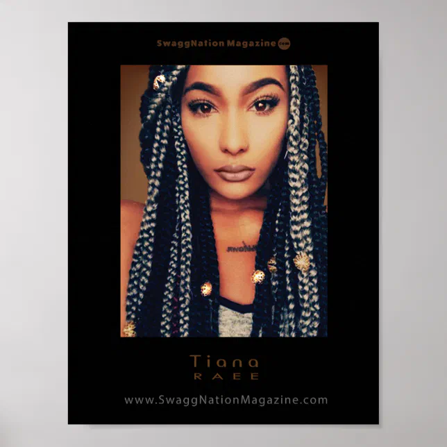 Tiana Raee Cover Poster | Zazzle