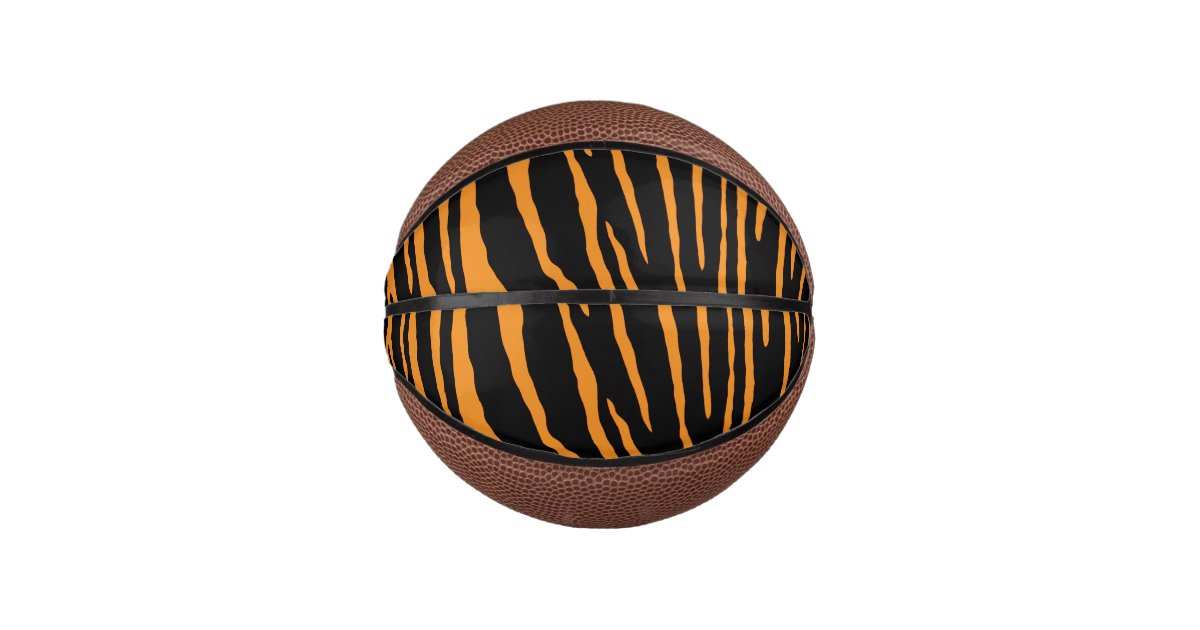 Tiger Stripes Mini Basketball | Zazzle