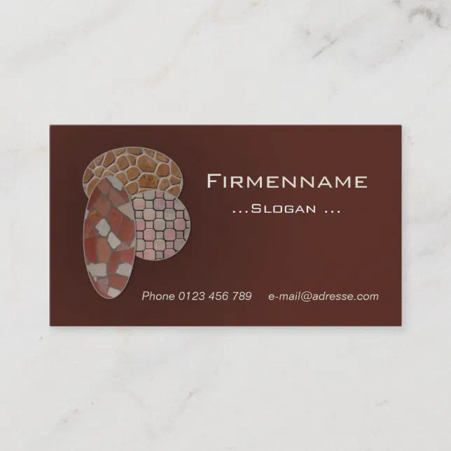 tile business card | Zazzle
