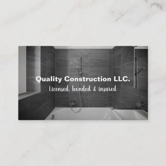 Tile Installer Business Card | Zazzle
