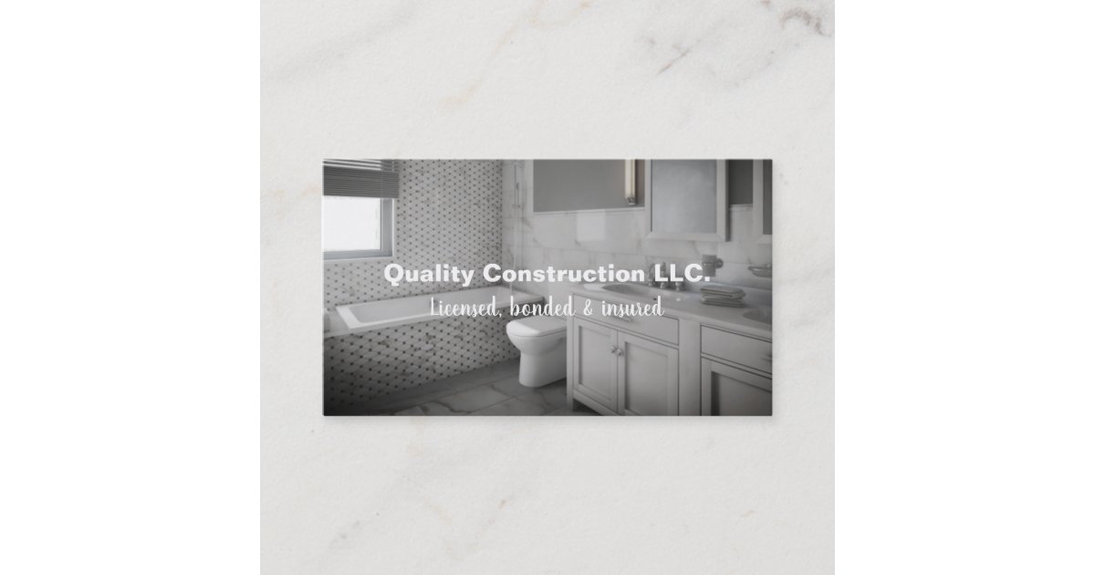 Tile Installer Business Card | Zazzle