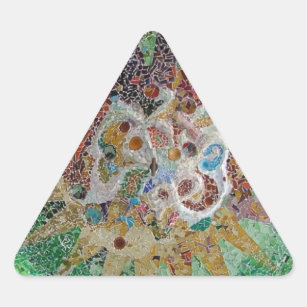 Tile Triangle Stickers & Labels | Zazzle UK