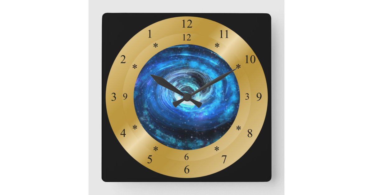 Time Machine Clock ~ Runs Forward & Backward ~ | Zazzle