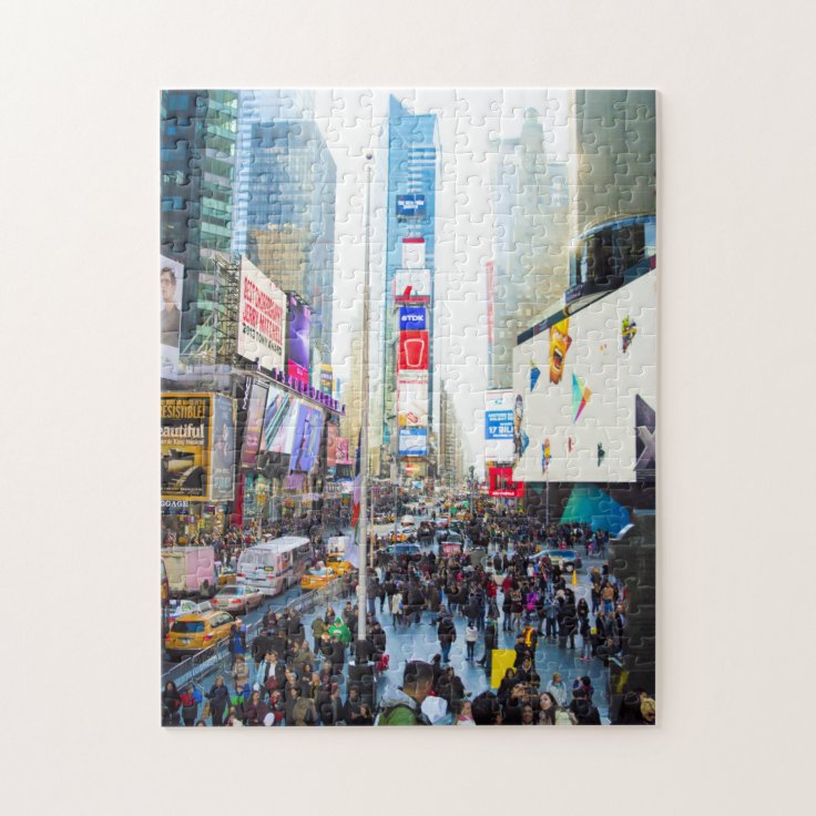 Times Square Jigsaw Puzzle | Zazzle