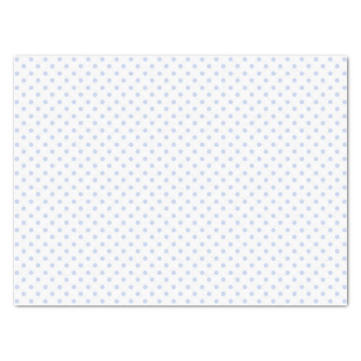 Tissue Paper/Blue Polka Dots Tissue Paper | Zazzle.co.uk