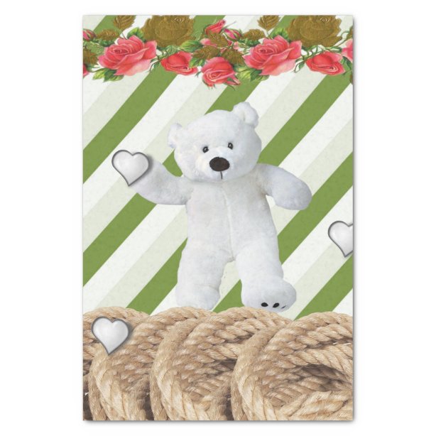 Teddy Bears Craft Tissue Paper | Zazzle.co.uk