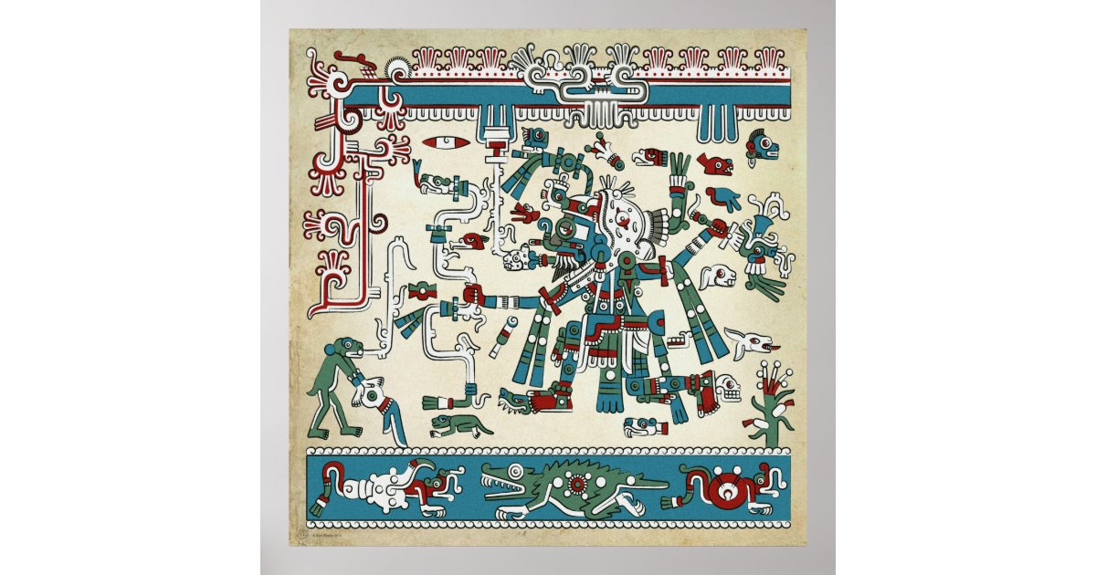 Tlaloc Poster | Zazzle