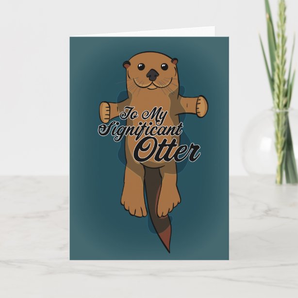 Otter Cards | Zazzle UK