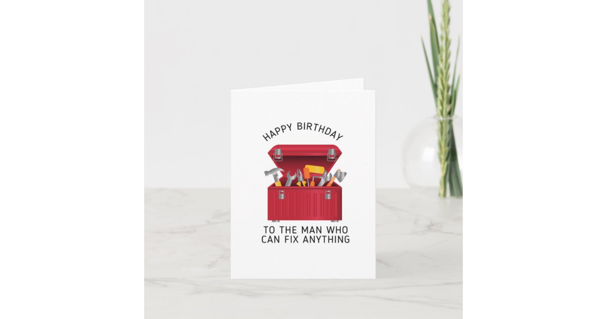 To The Man Appreciation Birthday Card | Zazzle