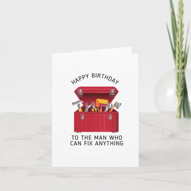 To The Man Appreciation Birthday Card | Zazzle