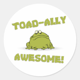 Toad Stickers & Labels | Zazzle UK