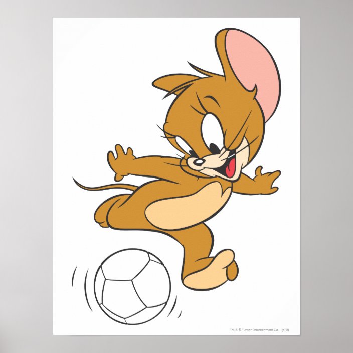 Tom and Jerry Soccer (Football) 2 Poster | Zazzle.co.uk