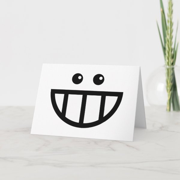 Funny Face Cards | Zazzle UK