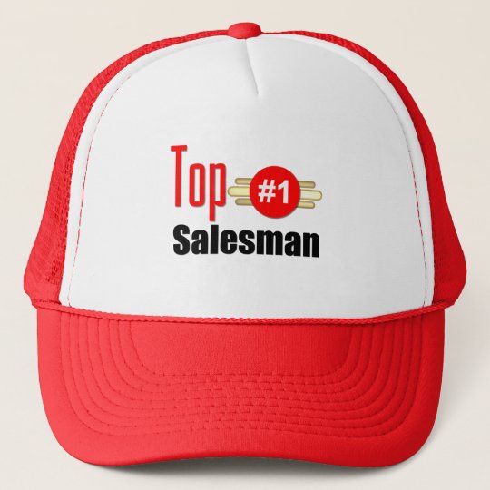 Top Salesman Trucker Hat | Zazzle.co.uk