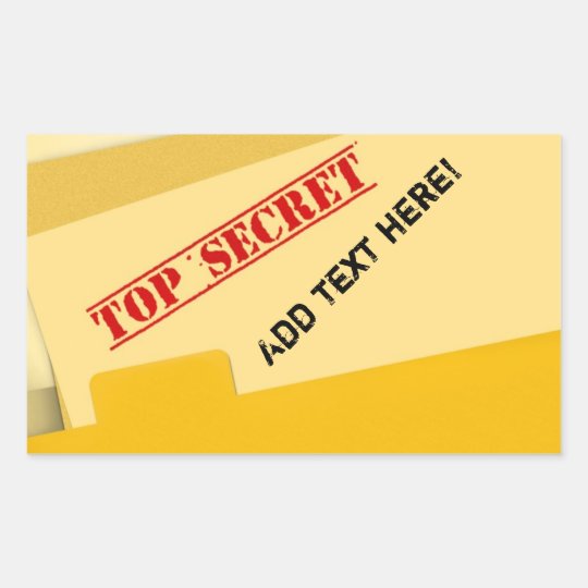 Top Secret Stickers | Zazzle.co.uk