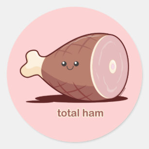 Ham Stickers & Labels | Zazzle UK