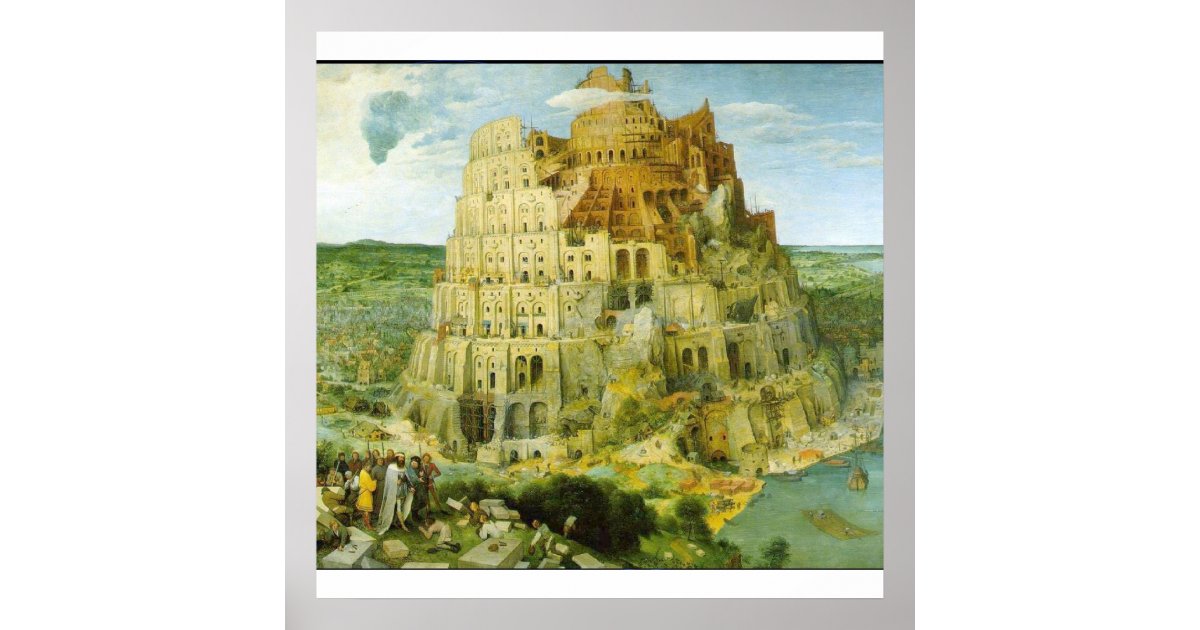 Tower of Babel - POSTER | Zazzle