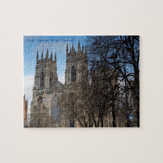 Towers of York Minster, England, Jigsaw Puzzle | Zazzle.co.uk