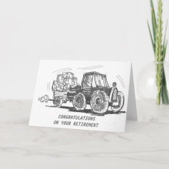 Tractor Cards | Zazzle UK