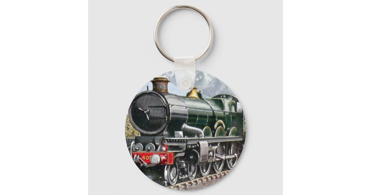 Train Keychain | Zazzle