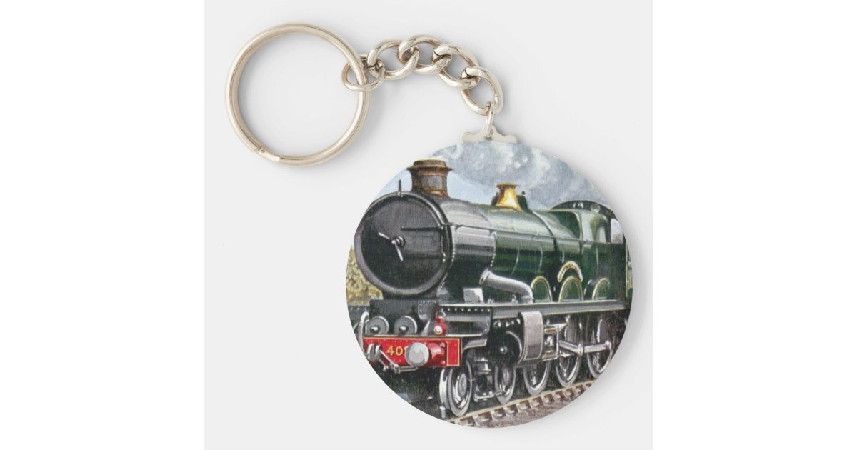 Train Keychain | Zazzle