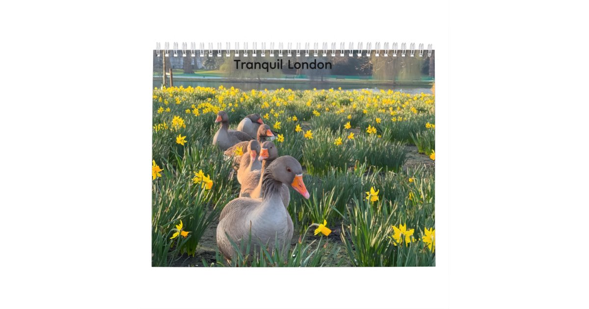 Tranquil London Calendar | Zazzle
