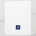 Travel World Map Compass Rose Custom Letterhead | Zazzle