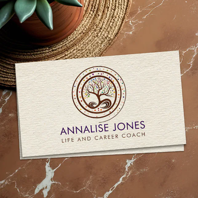 Tree of Life - Infinity Business Card | Zazzle