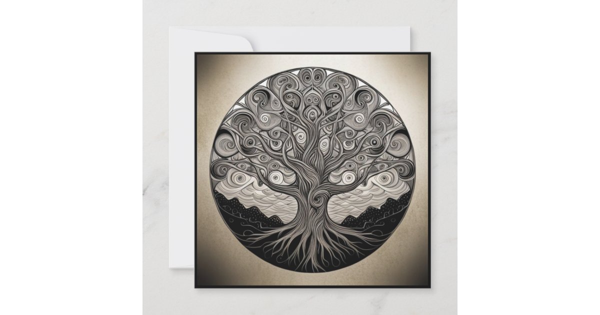 Tree of Life Invitation | Zazzle