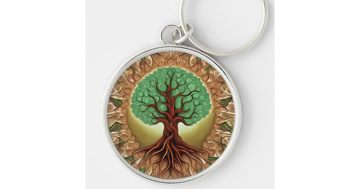 Tree of Life Key Ring | Zazzle