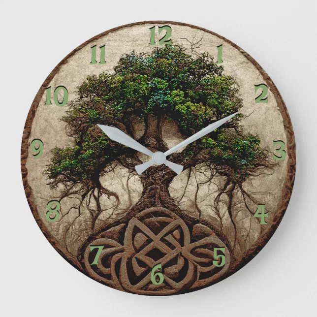 Tree of Life Large Clock | Zazzle