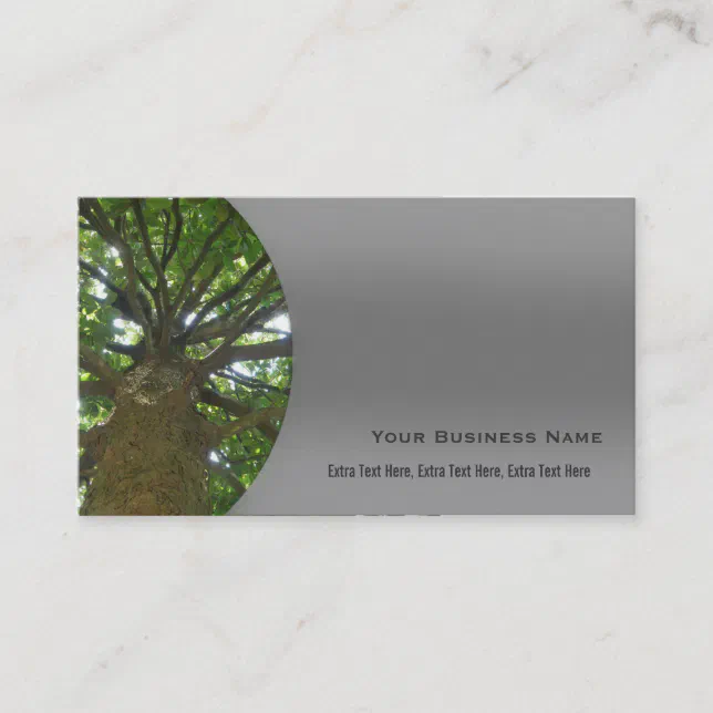 Tree Service Business Card | Zazzle