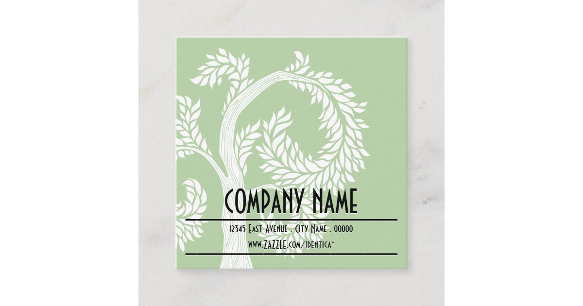 tree stamp card | Zazzle