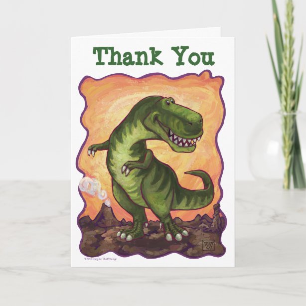 T Rex Cards | Zazzle UK