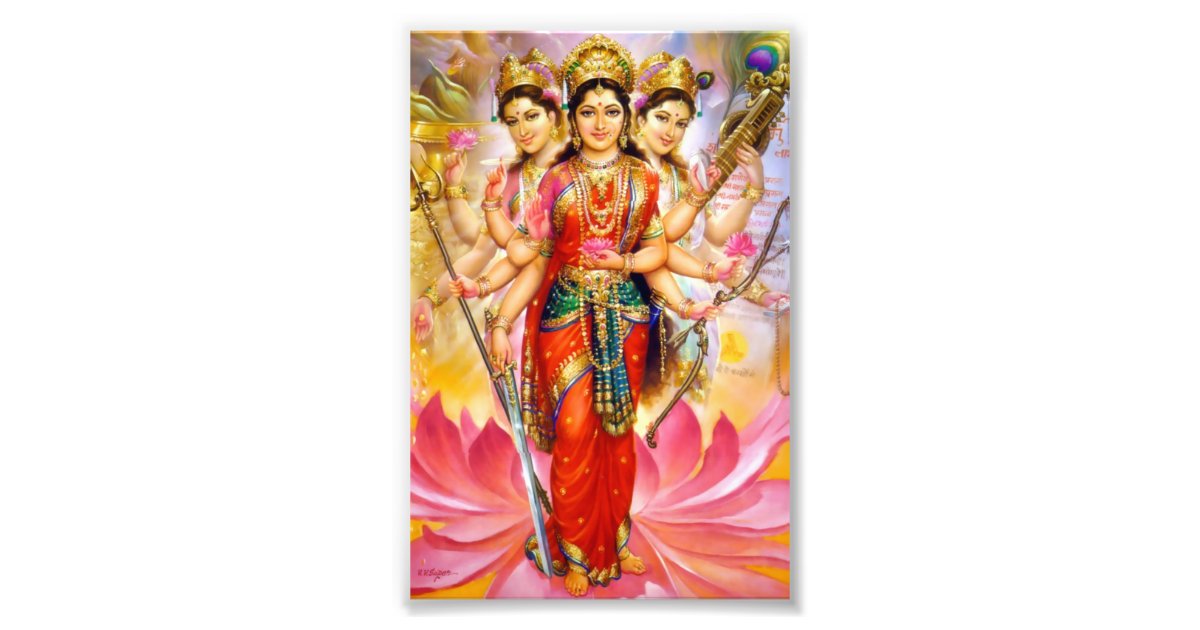 Tridevi Print (4" x 6") | Zazzle