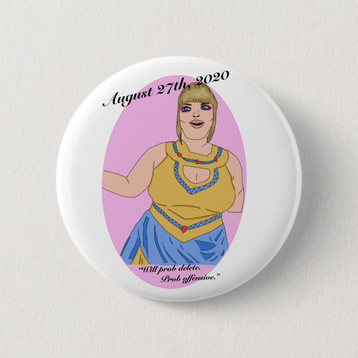 Trisha Paytas King Tut 6 Cm Round Badge | Zazzle