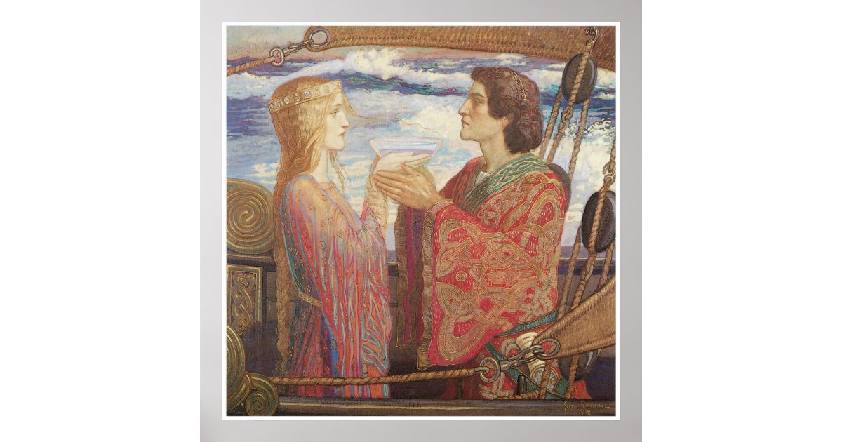 Tristan And Isolde Poster Zazzle