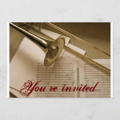 Jazz Invitations | Zazzle UK