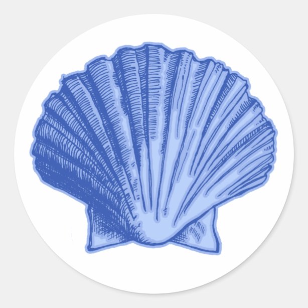Seashell Stickers & Labels | Zazzle UK
