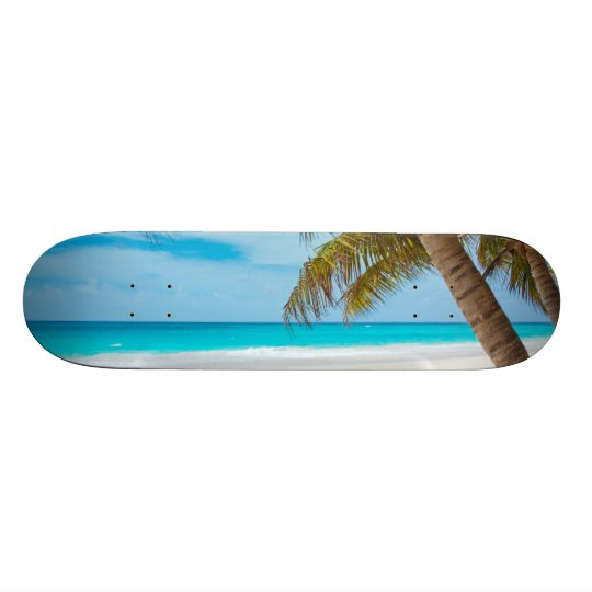 Tropical Paradise Beach Skateboard | Zazzle.co.uk