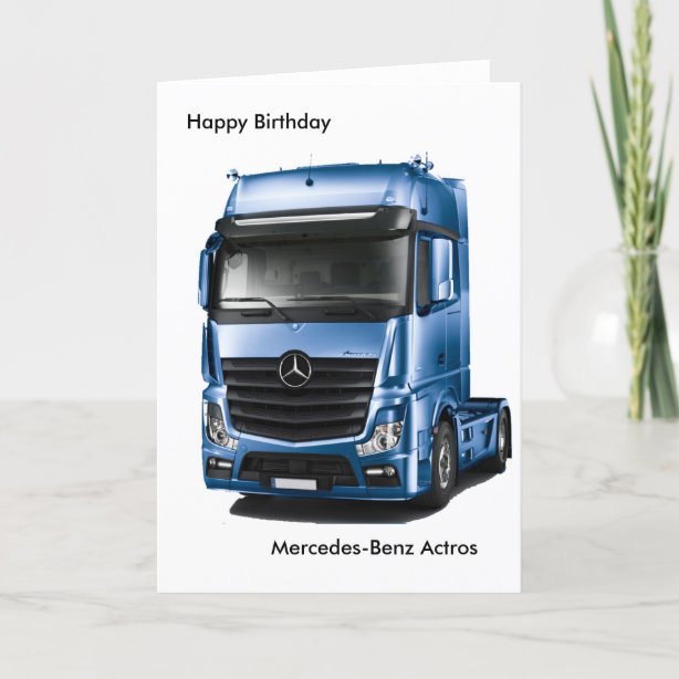 Truck Birthday Cards | Zazzle UK