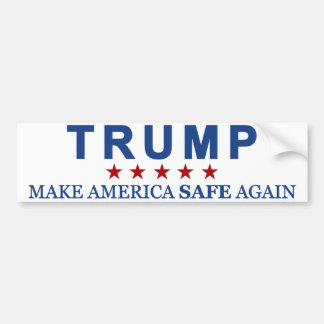 Make America Safe Again Stickers | Zazzle.co.uk