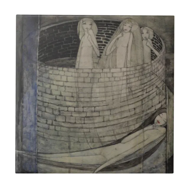 Truth Lies at the Bottom of the Well Tile | Zazzle