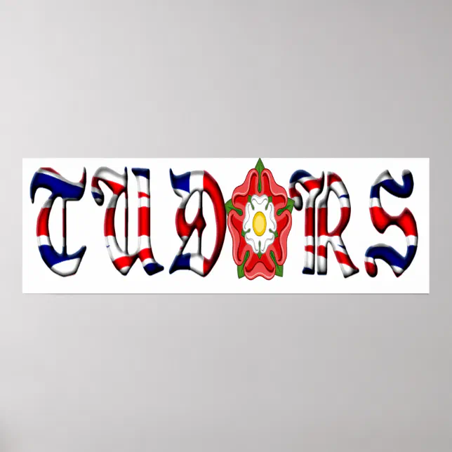 Tudor roses poster | Zazzle