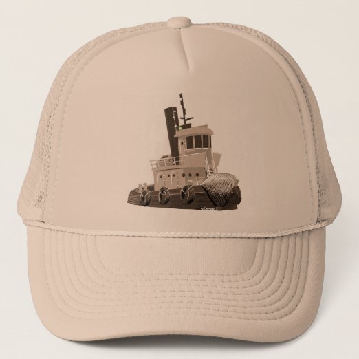 Tugboat Hats & Caps | Zazzle UK