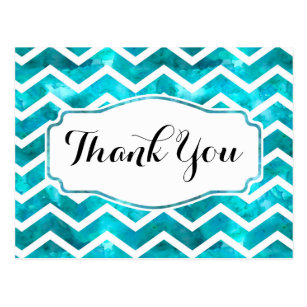 Turquoise Watercolor Cards | Zazzle UK